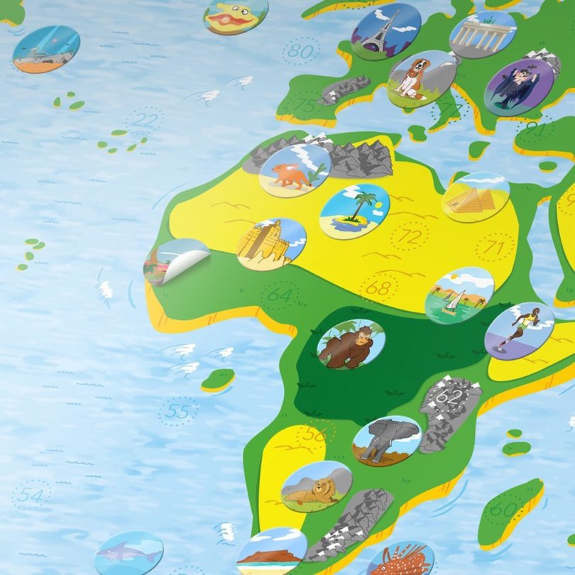 Interactive Kids World Map by Awesome Maps » Petagadget Interactive Kids World Map by Awesome Maps » Petagadget